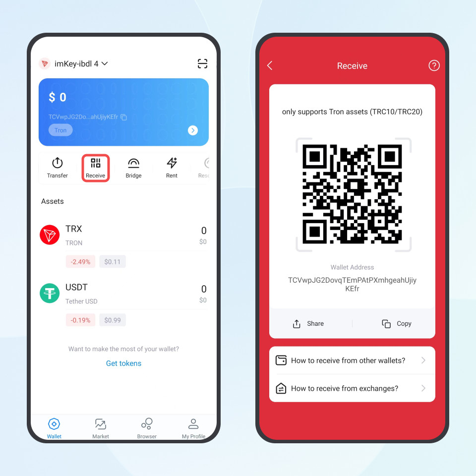 How to Transfer Assets from imToken to imKey – imKey Support